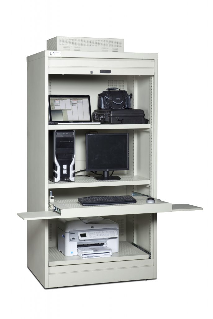 Ultimate Computer Storage Cabinet | Secure Western Storage